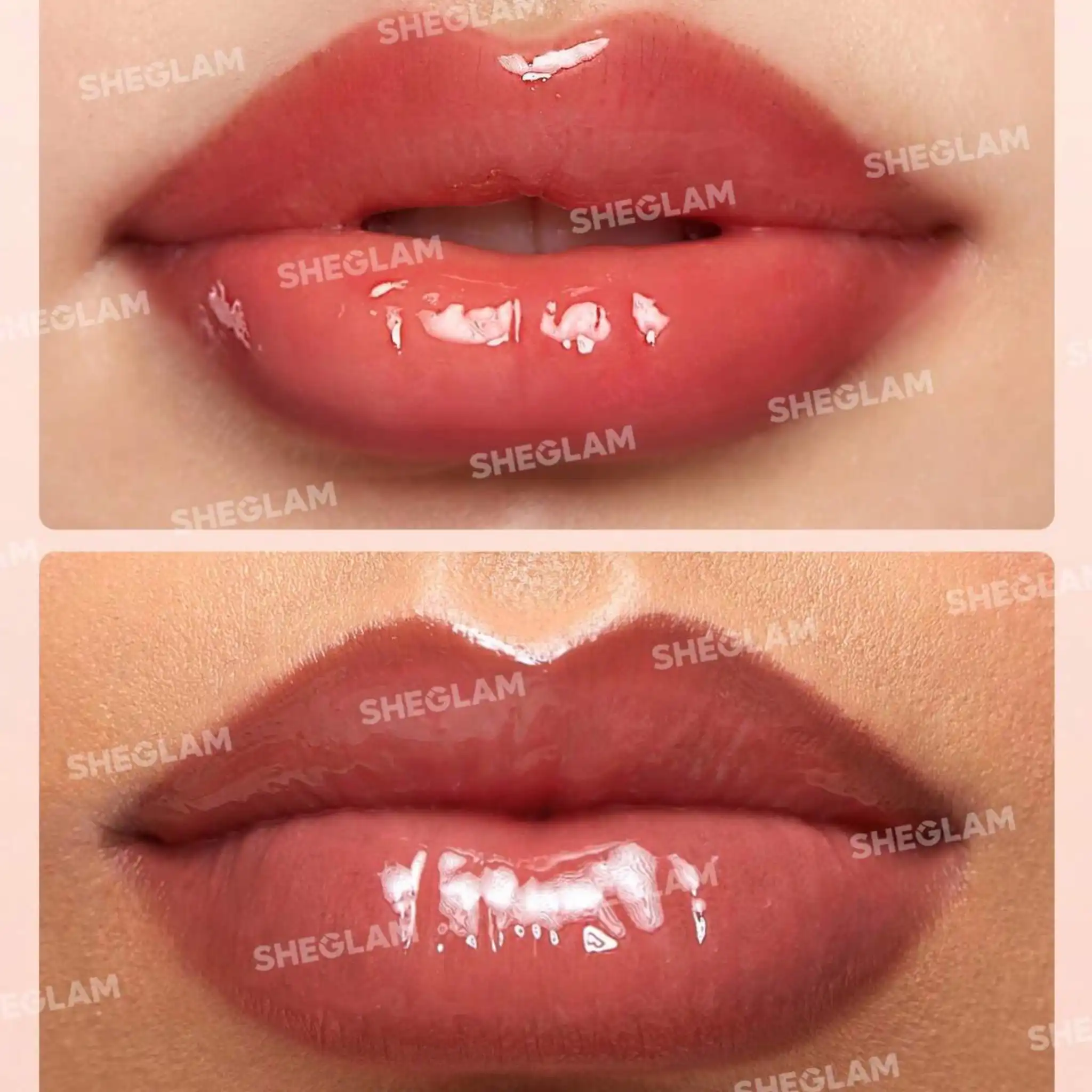 لیپ گلاس دو طرفه شیگلم رنگ judgey much | لوک و بیوتی